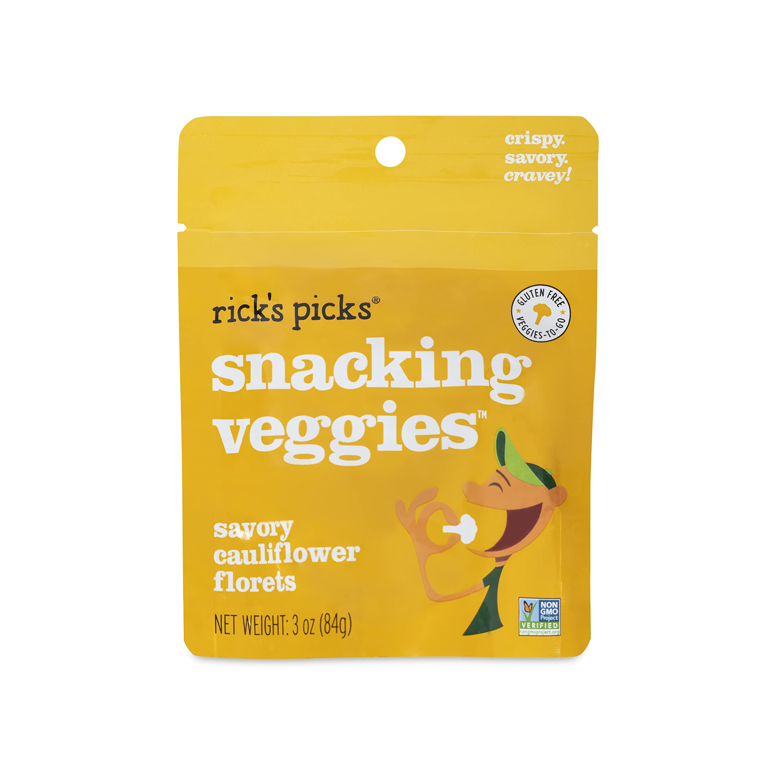 Snapklik.com : Ricks Picks Snacking Pickles, Savory Cauliflower Florets