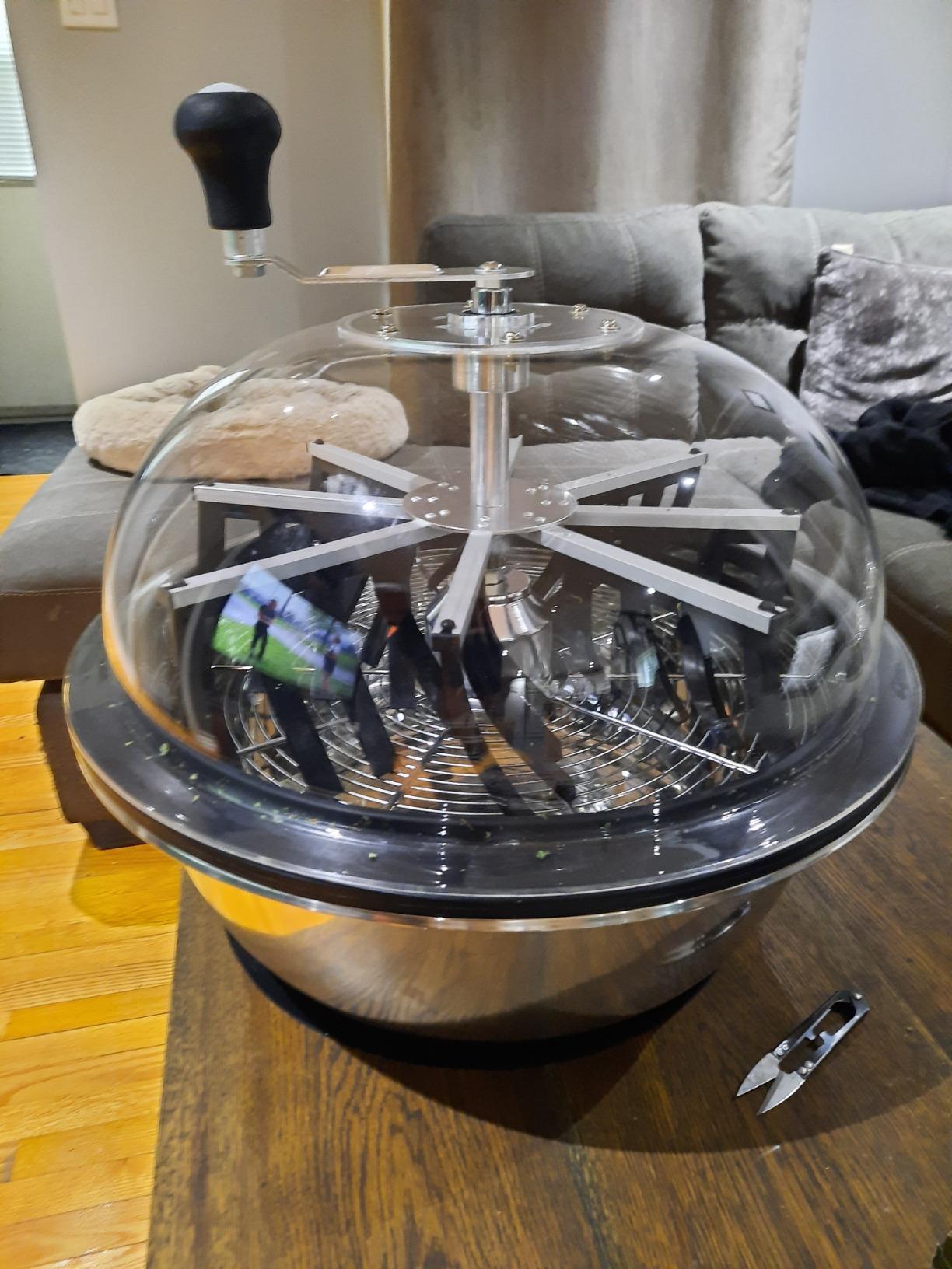 iPower 19'' Bud Trimmer - Leaf Bowl Trimmer for Twisted Spin Cut Plant ...