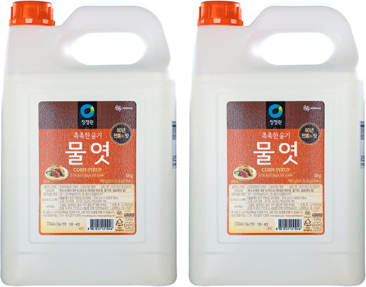 Daesang Chung Jung One Corn Syrup 5kg (Pack of 2) : Amazon.co.uk: Grocery