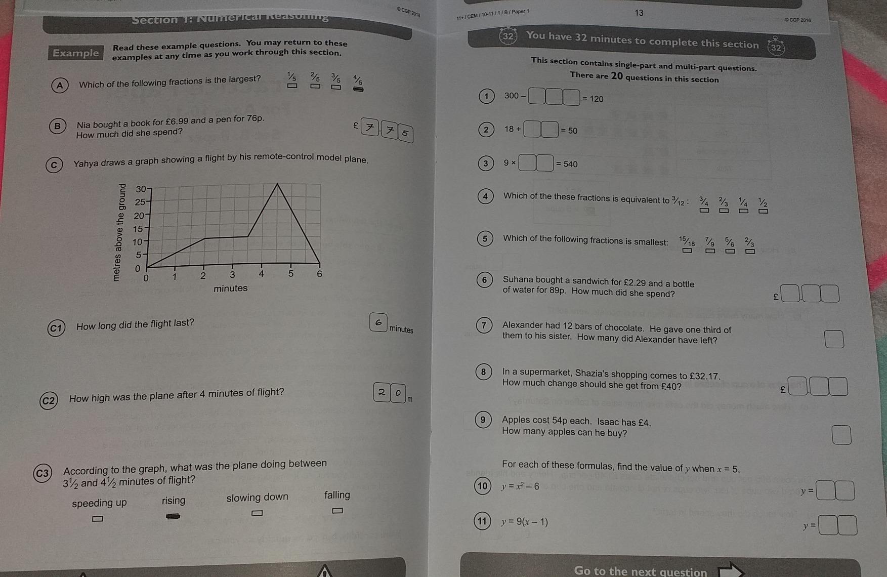 11+ CEM Practice Papers: Ages 10-11 - Pack 1 (with Parents' Guide ...