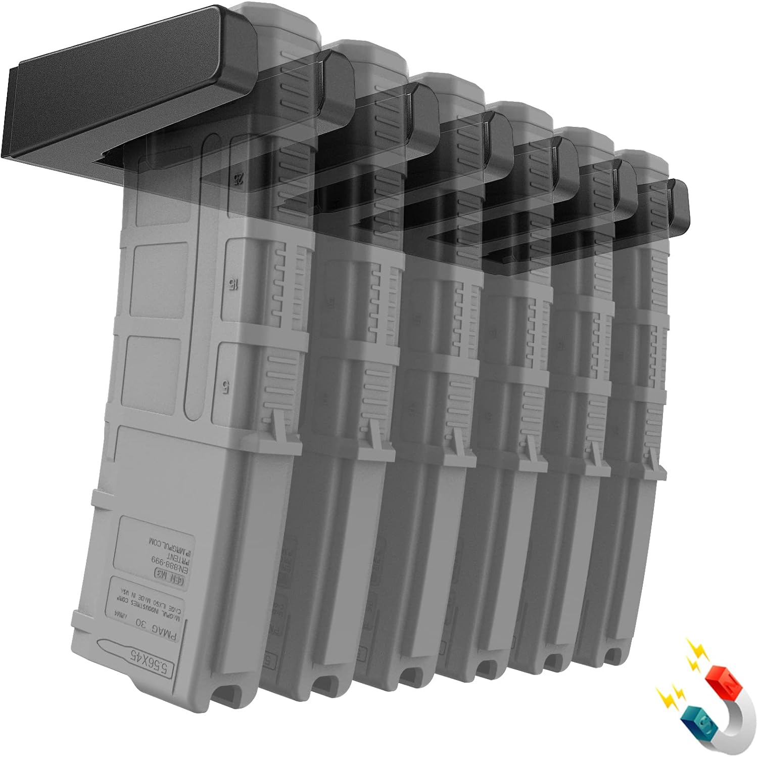 Amazon.com: LULACOOL Magnetic PMAG Wall Mount | PMAG Holder, Mag ...