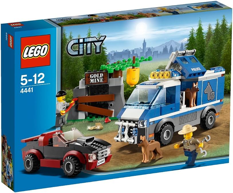 LEGO City - 4441 - Jeu de Construction - Le Fourgon du Chien de Police ...