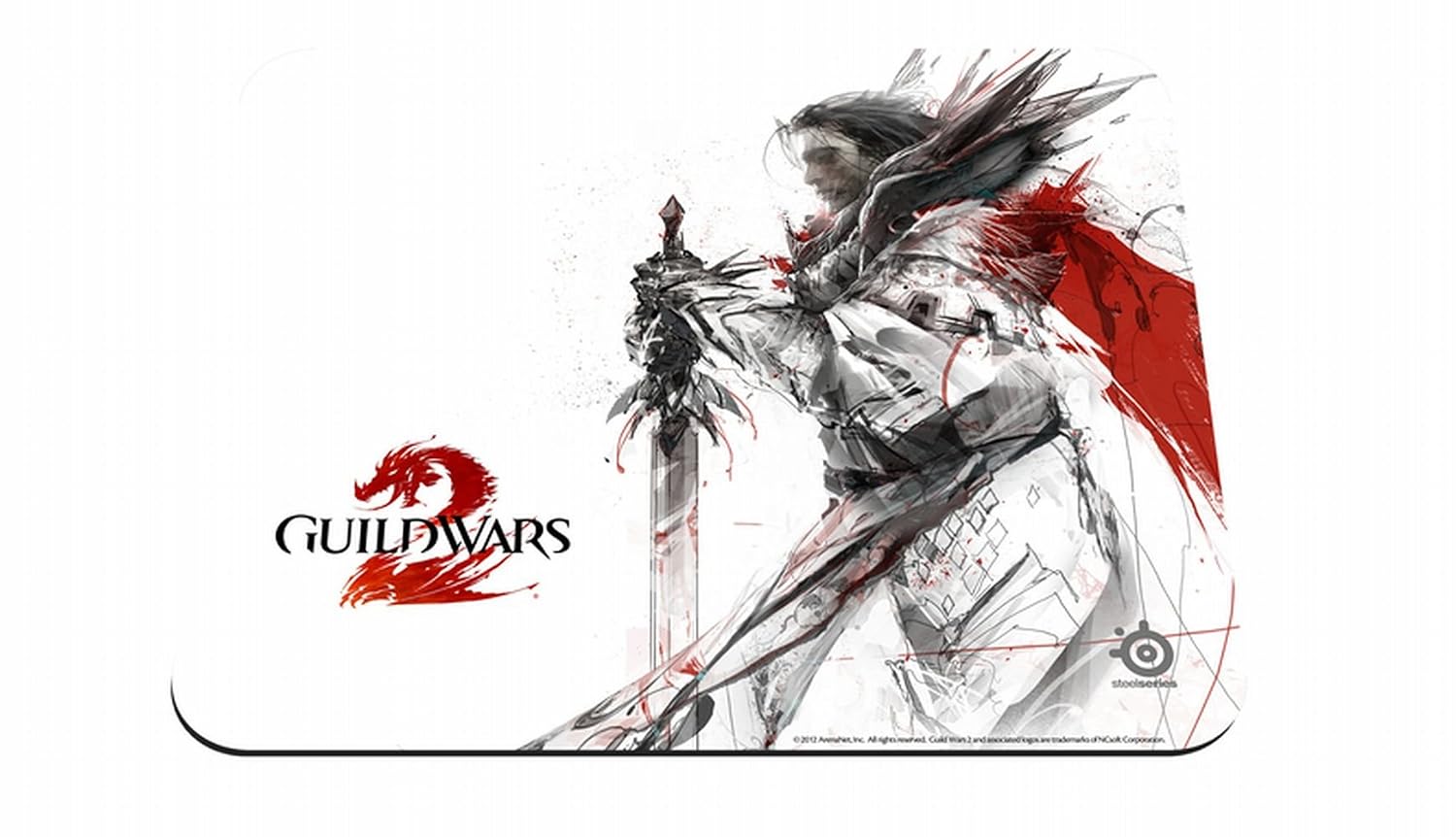 SteelSeries QcK Guild Wars 2 Gaming Mouse Pad - Logan Edition - Buy ...
