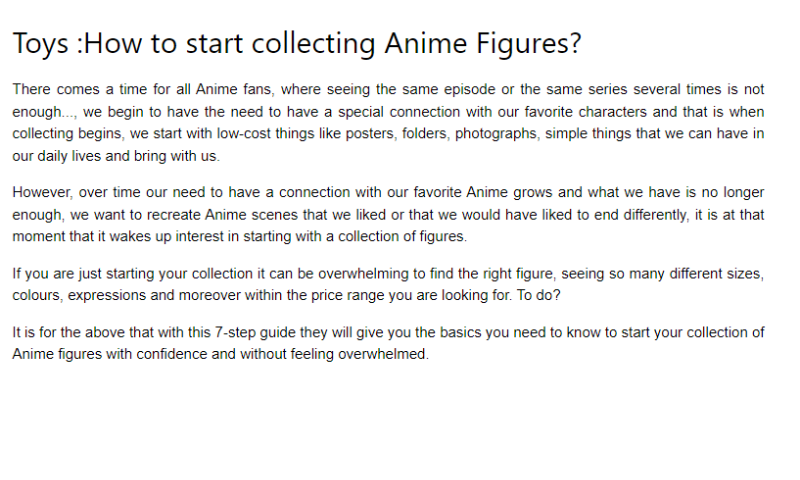 Toys :How to start collecting Anime Figures? - App on Amazon Appstore