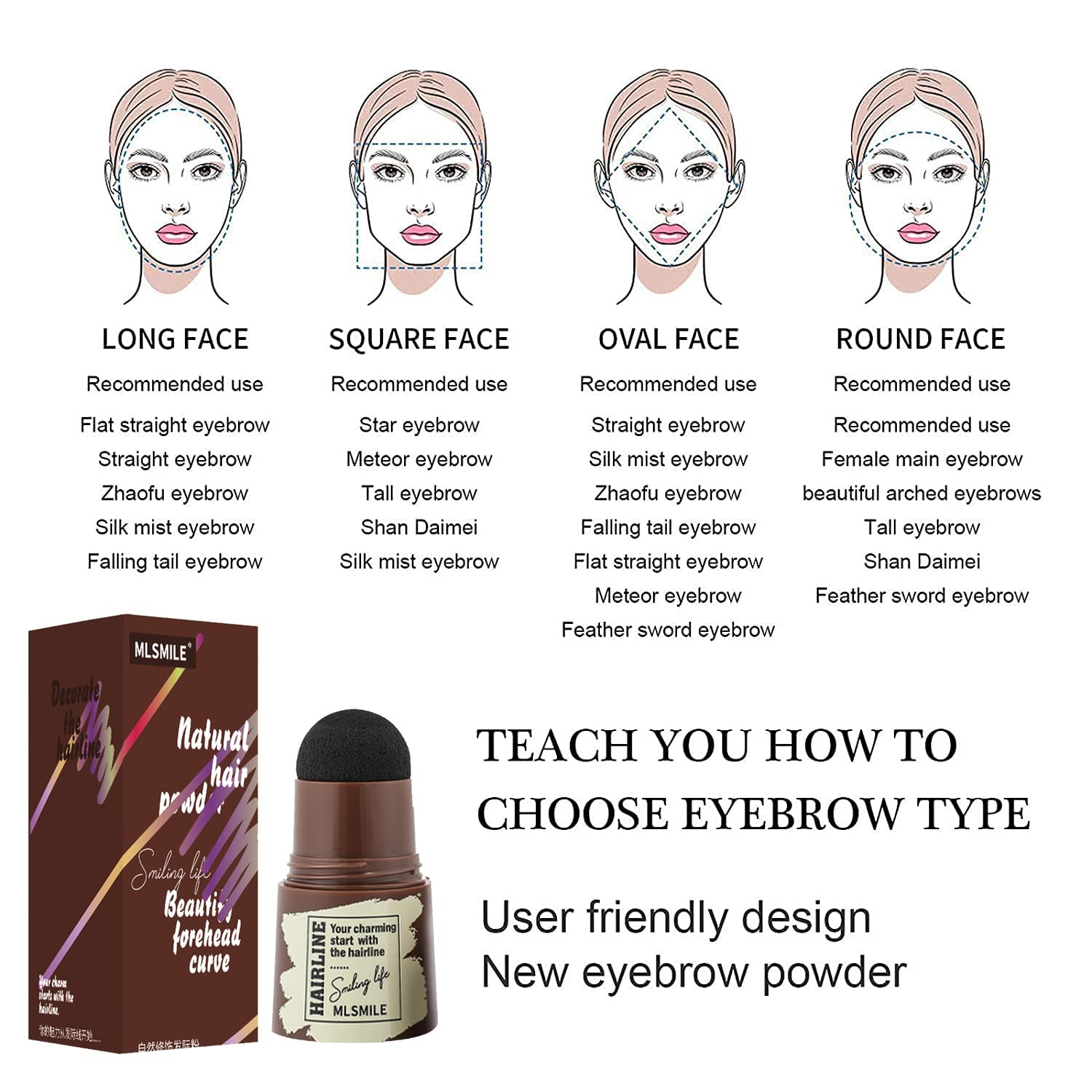 Different Eyebrow Shapes And Names