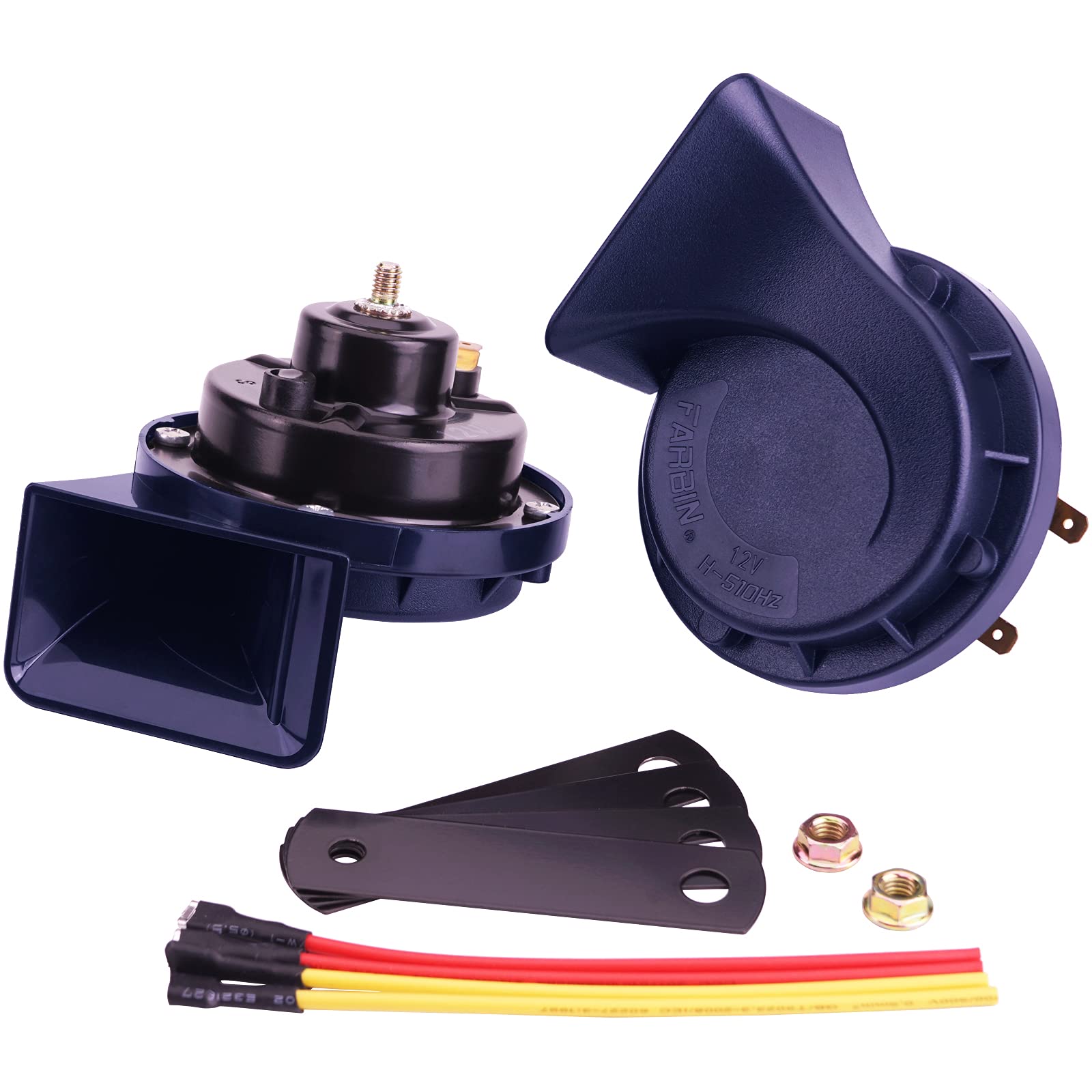 Snapklik.com : AOLIHAN Train Horns Kit For Trucks, Super Loud Truck ...