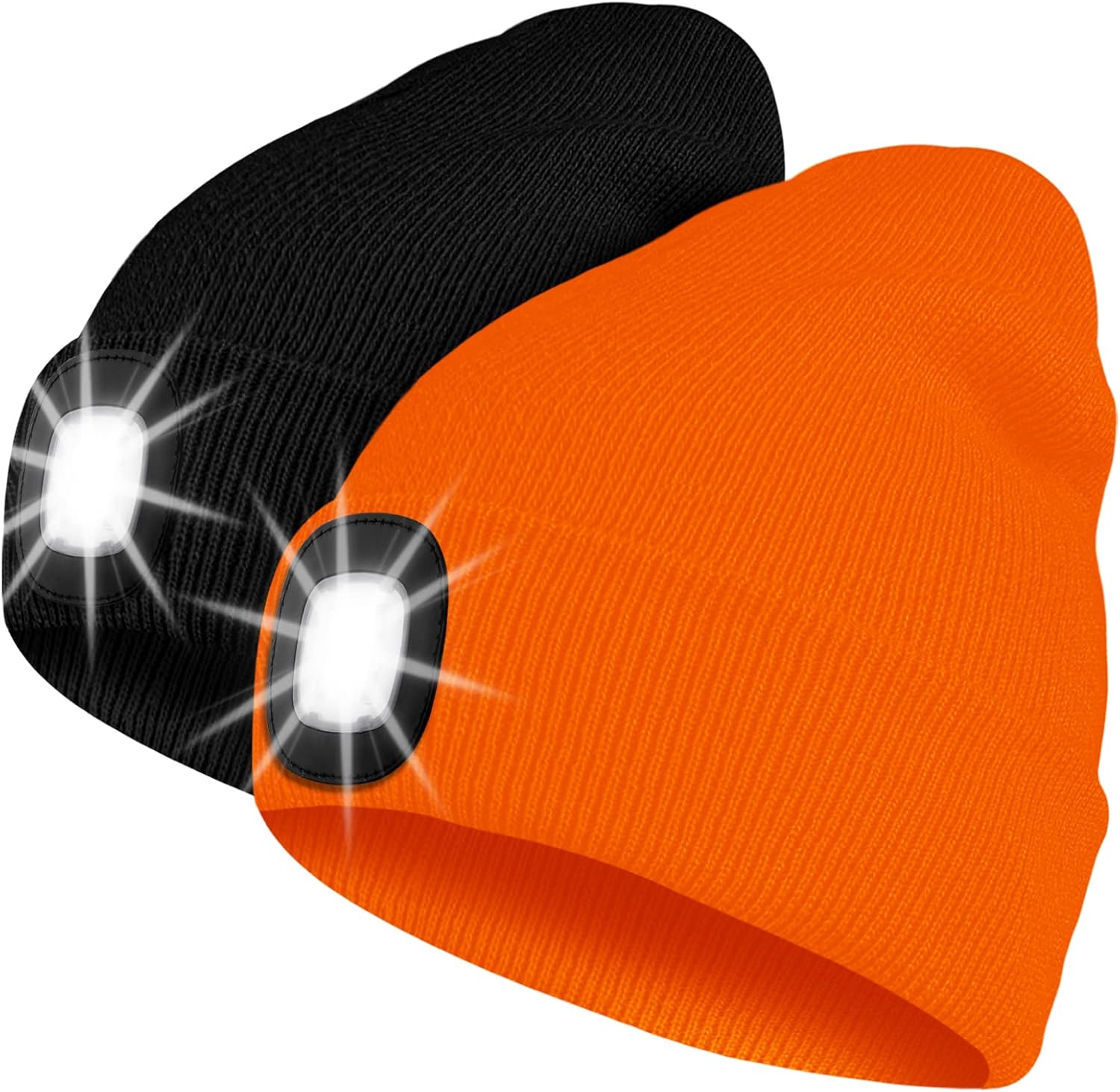 Amazon.com: Deilin Upgraded Unisex LED Lighted Beanie Hat, Rechargeable ...