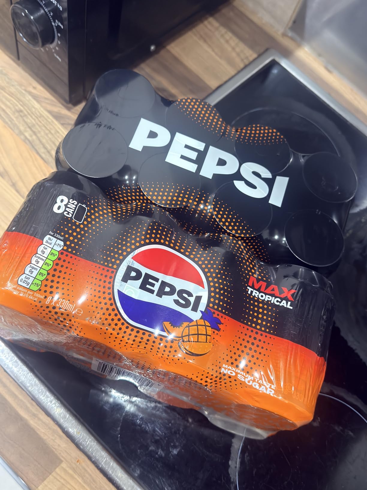 Pepsi Max Tropical, 330ml Cans (Pack of 8) : Amazon.co.uk: Grocery