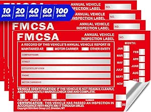 Amazon.com : Authorized Inspector DOT Compliant Annual Vehicle ...