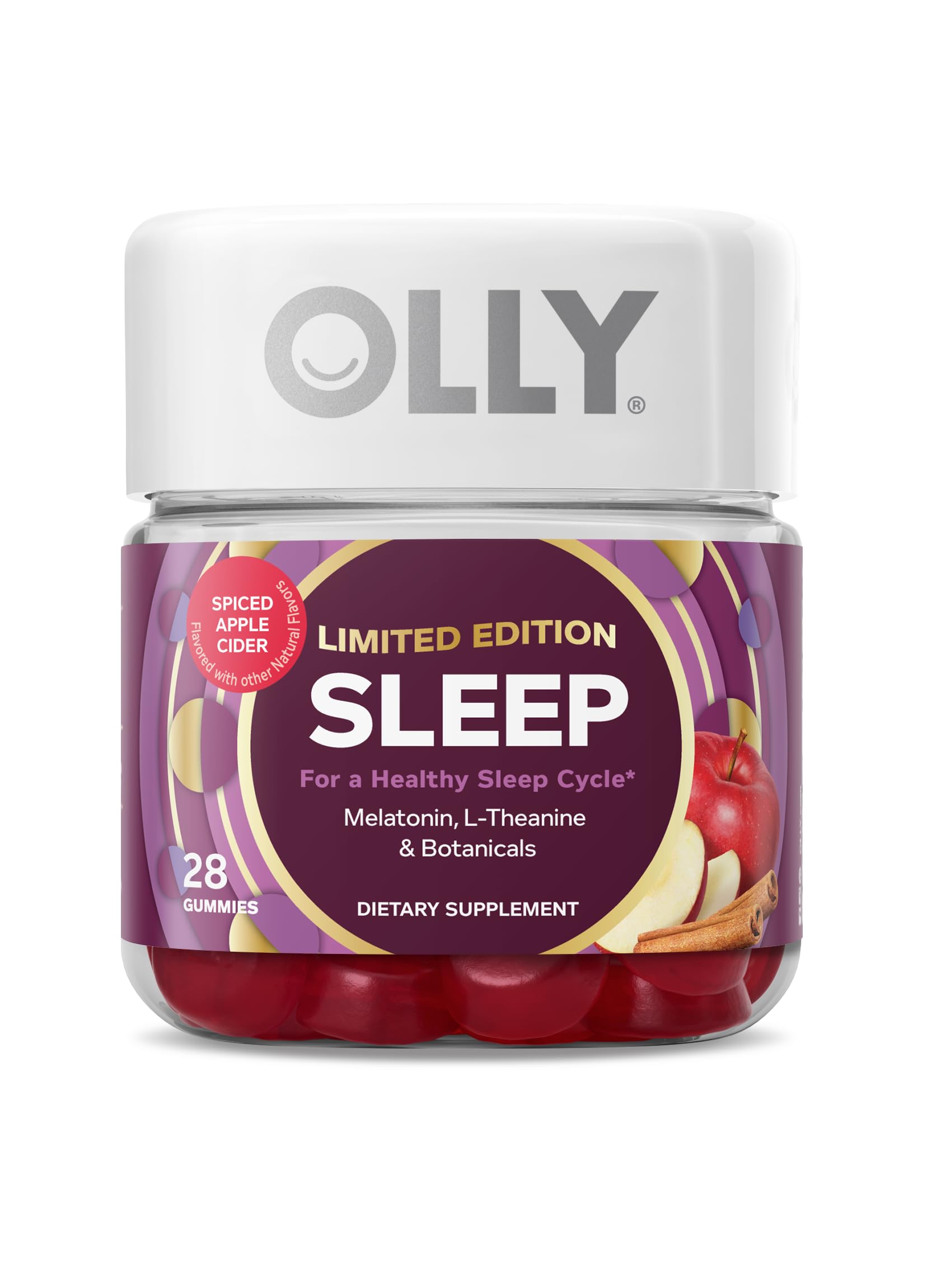 Snapklik.com : OLLY Sleep Gummy, Limited Edition, Melatonin, L-Theanine ...