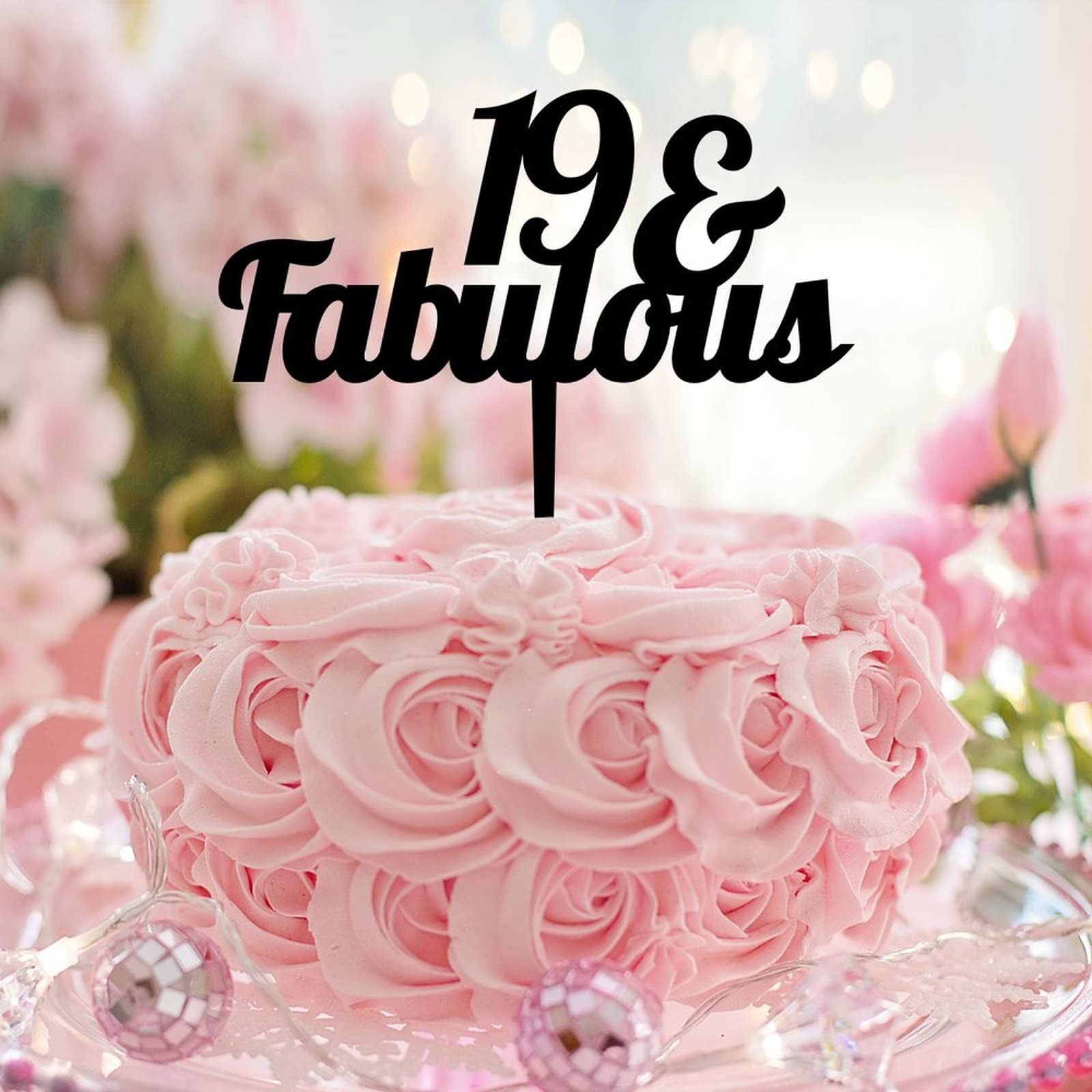 Sweet 19 Birthday Cakes