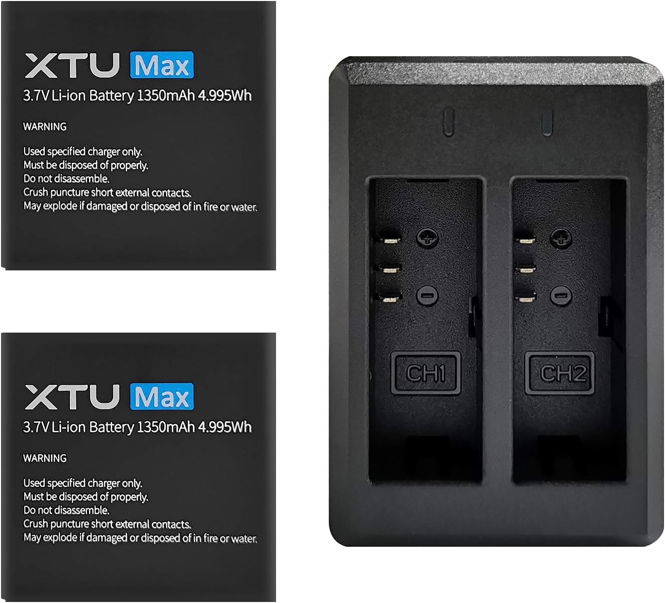 Amazon.com: AKASO Brave 7 LE 2 x 1350mAh Rechargeable Action Camera ...