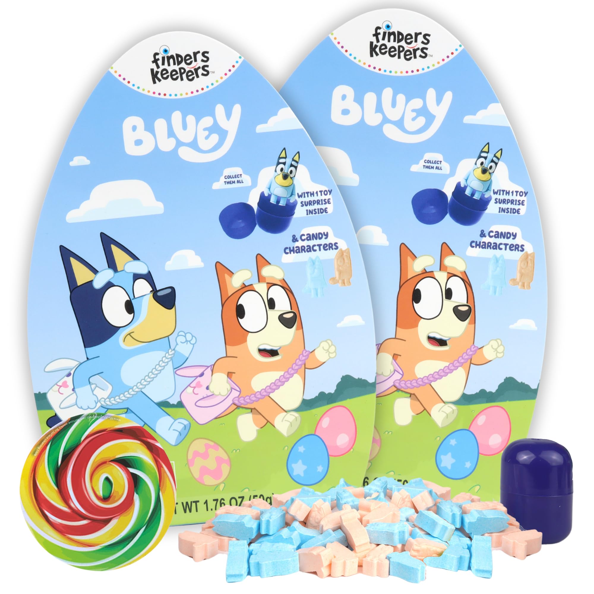Amazon.com : Bluey Easter Finders Keepers, Collectors Edition Gift Box ...