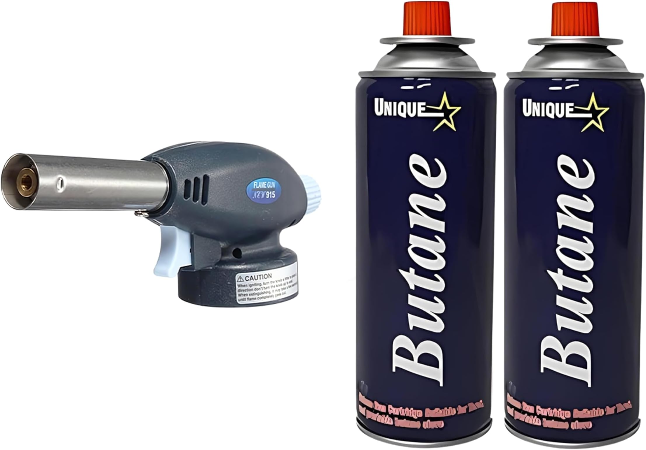 Cloudberry Automatic Camping Gas Torch Blowtorch Welding Flame Gun Food ...
