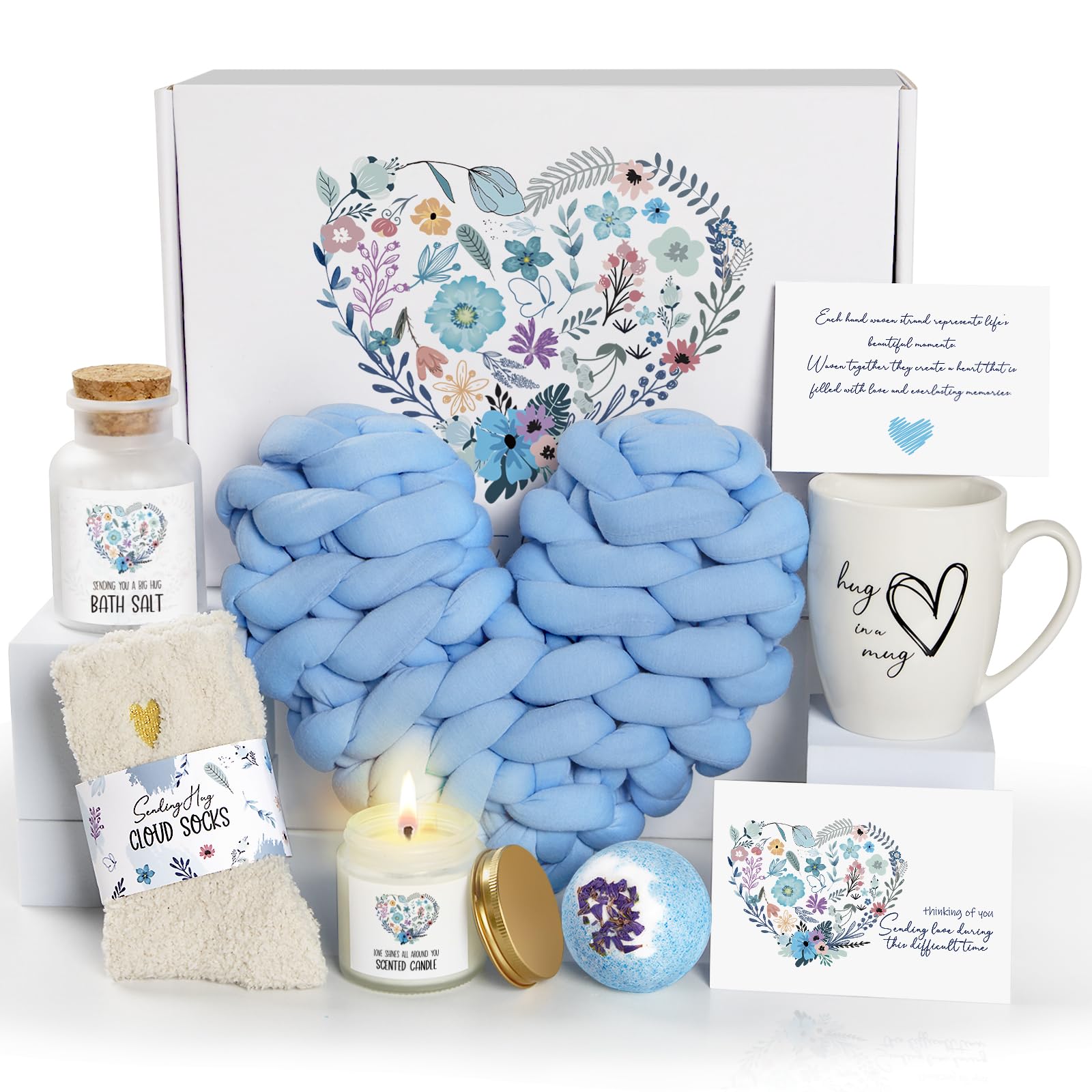 Amazon.com: Sympathy Gift Baskets - Care Package for Women, Bereavement ...