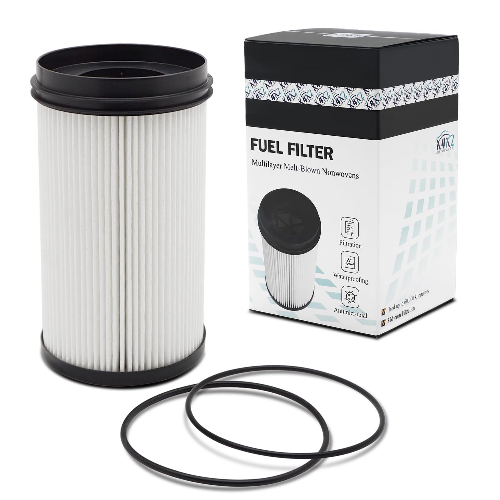 Amazon.com: R61709 Upgrade Long-life Paper Fuel Filter Water Separator ...