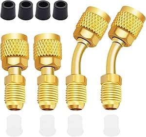 HVAC R410A Adapter | Brass AC Quick Connect Fittings Air Conditioning ...