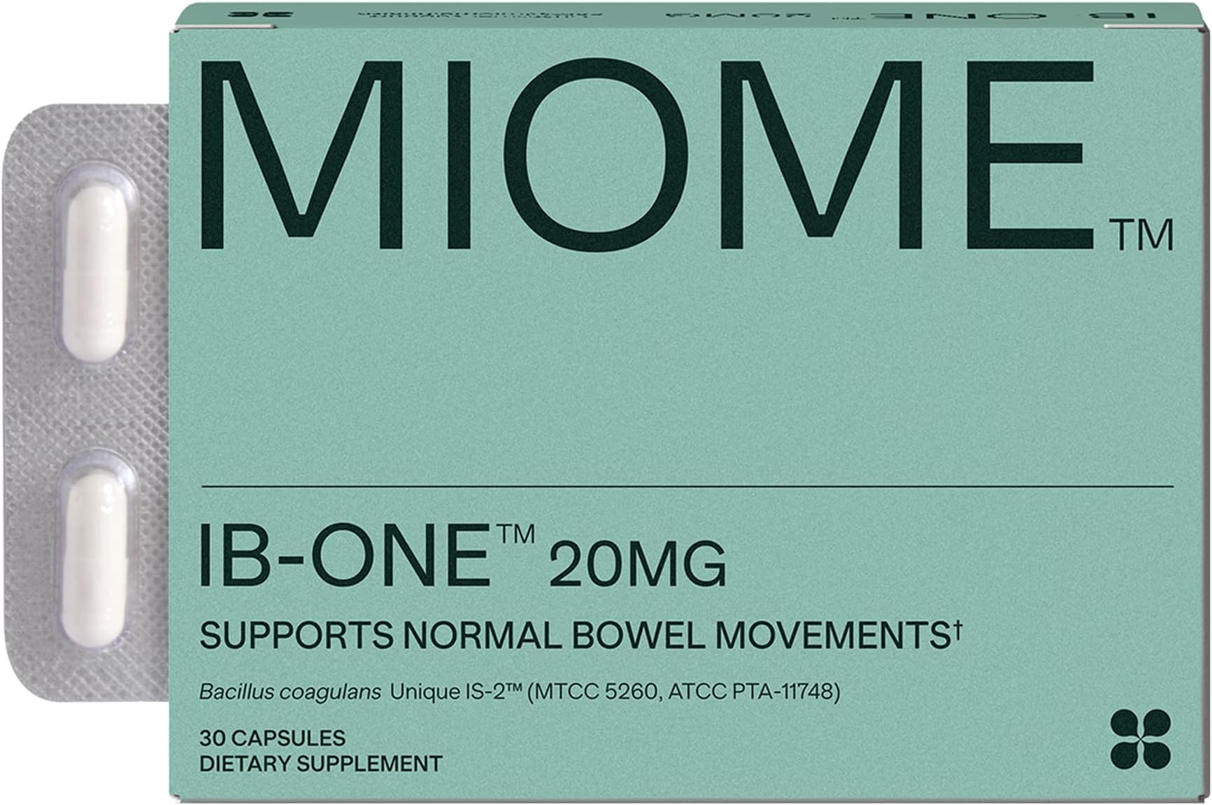 Amazon.com: MIOME IB-ONE Probiotic - IBS Relief - Clinically Studied ...