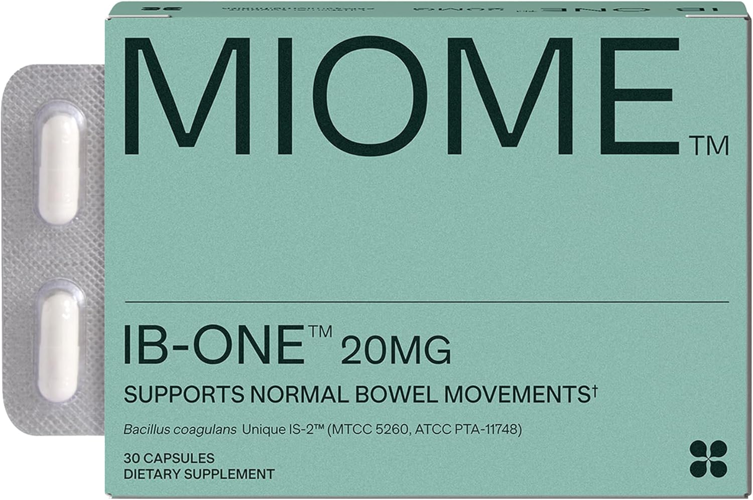 Amazon.com: MIOME IB-ONE Probiotic - Clinically Studied Bacillus ...