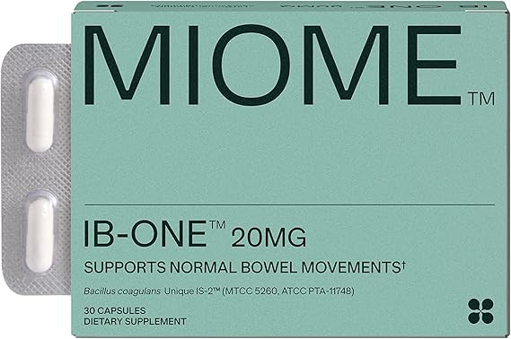 Amazon.com: MIOME IB-ONE Probiotic - Clinically Studied Bacillus ...