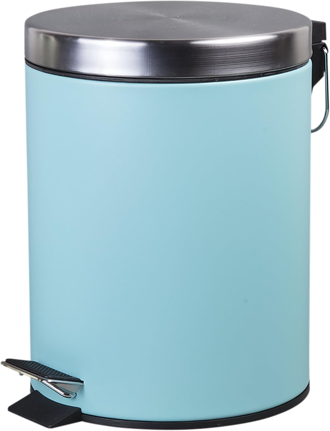 Amazon.com: Creative Home Stainless Steel Round Step Trash Can ...