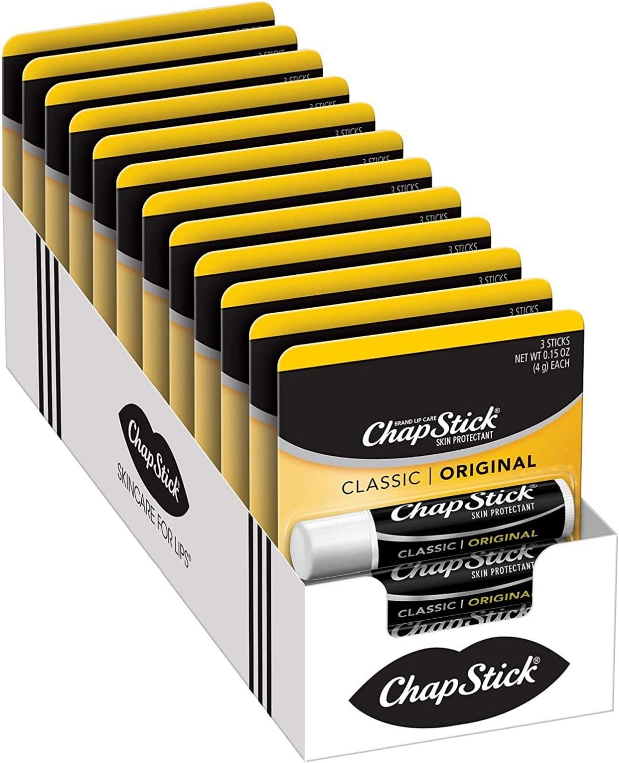 (3 Pack) Chapstick Classic - Original : Amazon.fr: Beauté et Parfum