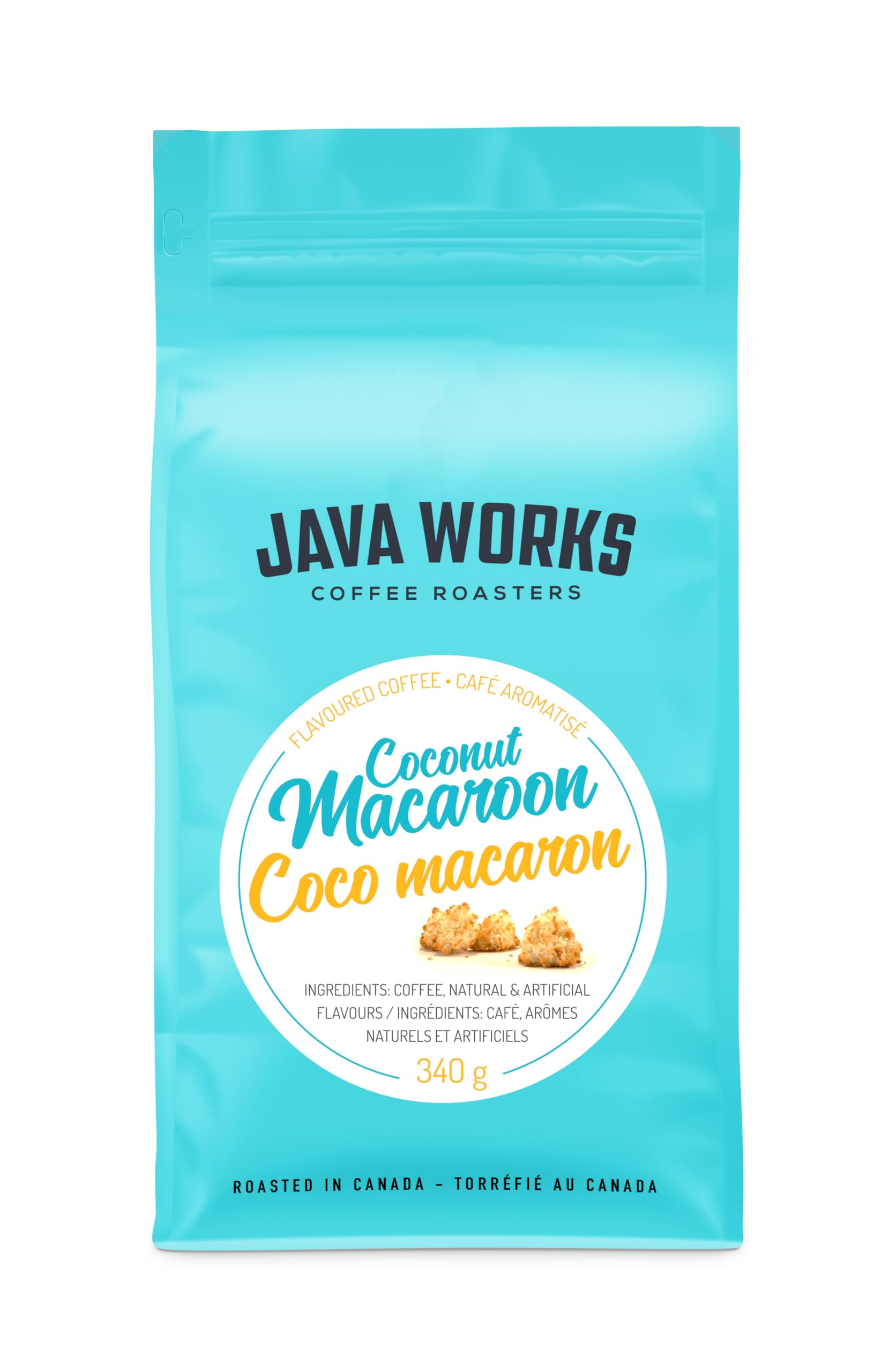 Amazon.com : Java Works Coffee - Coconut Macaroon Flavored Coffee | 12 ...