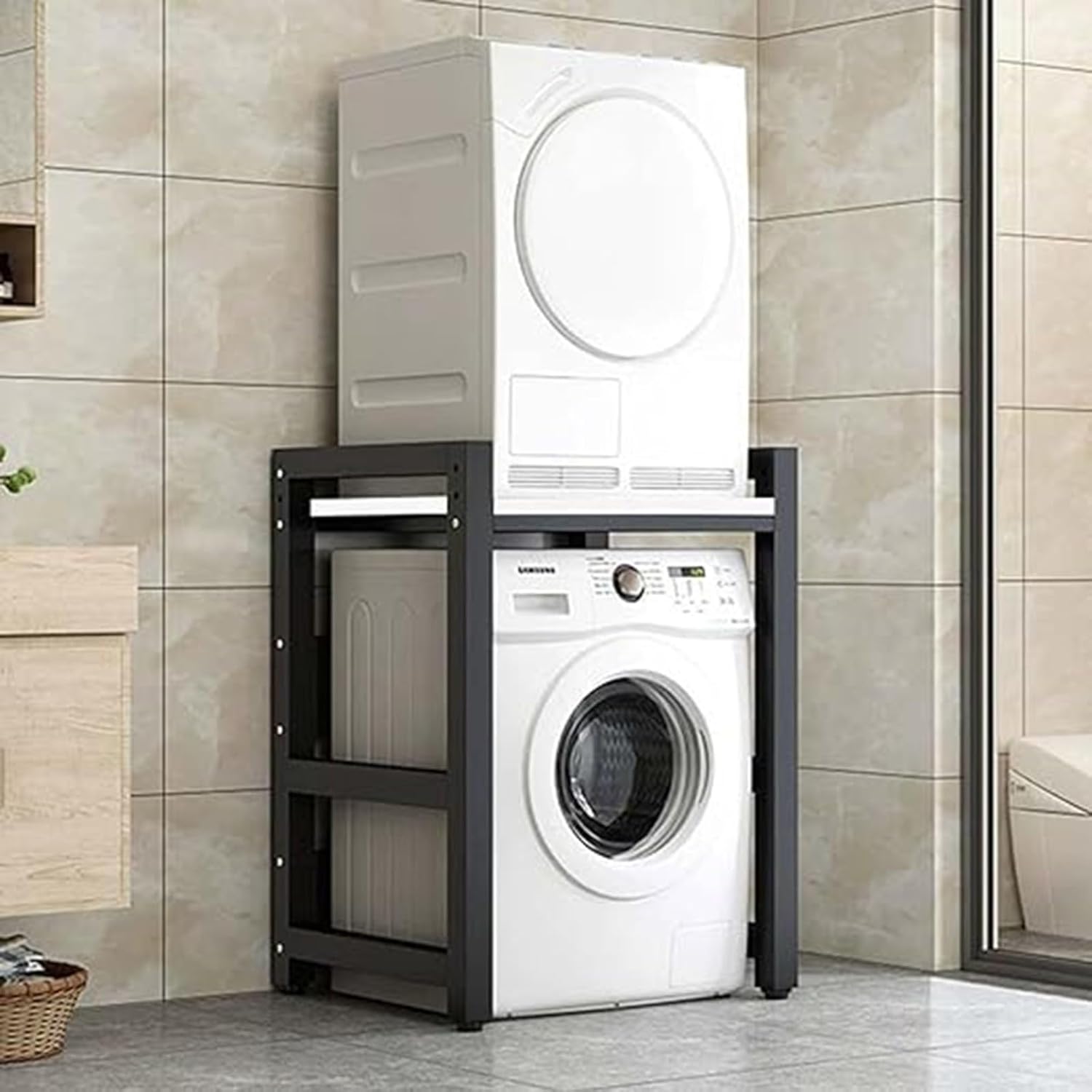 Amazon.com: SAZDFY Drum Washing Machine Cabinet Stackable Washing ...