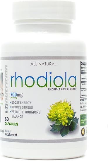 Amazon.com: VH Nutrition Rhodiola Rosea Supplement | Adrenal Support ...