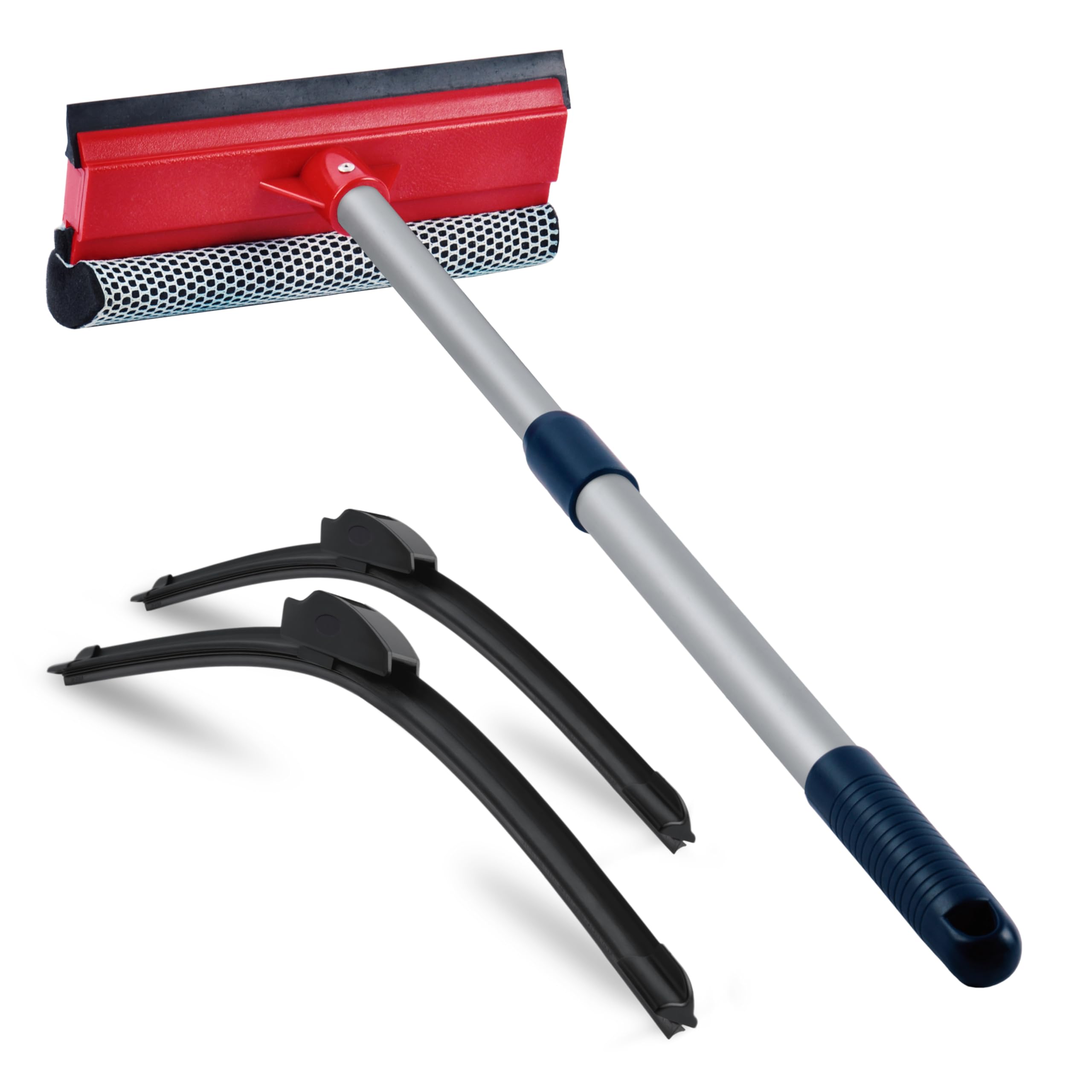 Amazon.com: DSV Standard Professional Window Squeegee 8" and Wiper Blades 22'' and 22'' : Health ...