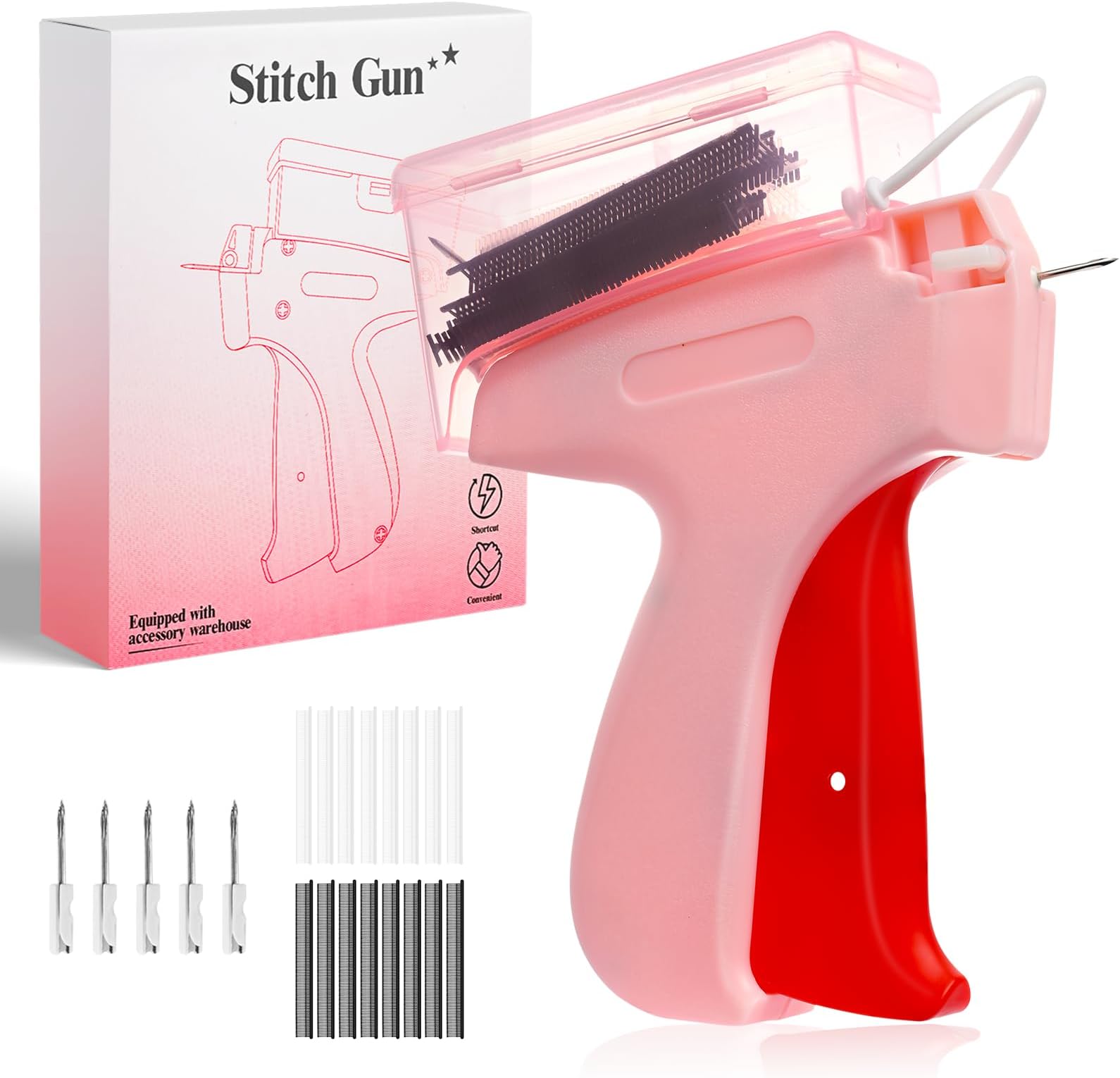 Amazon.com : Stitch Gun for Clothes - Handheld Quick Clothing Fixer ...