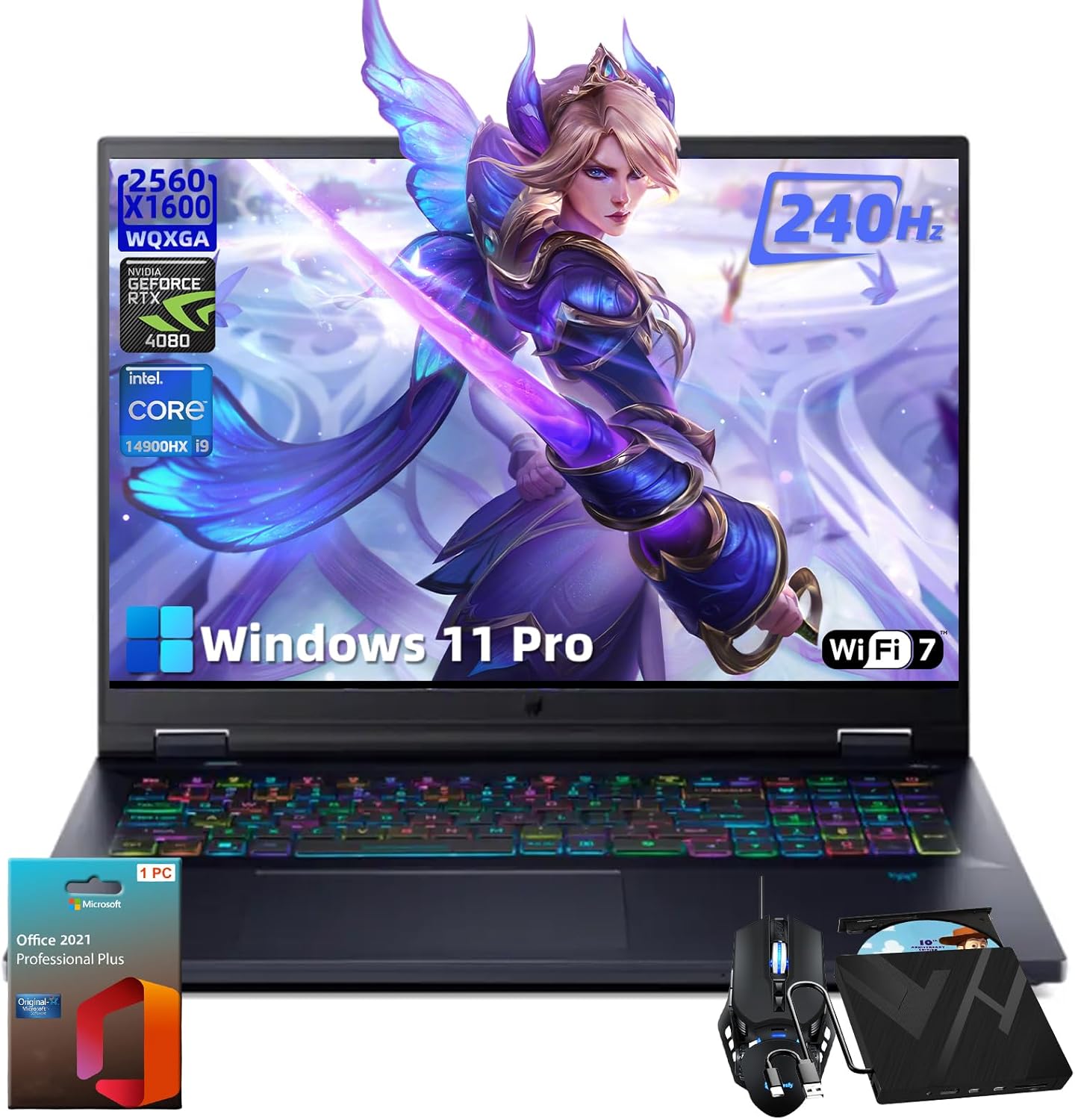 Amazon.com: acer Predator Helios Neo 18 Gaming Laptop, Windows 11 Pro ...