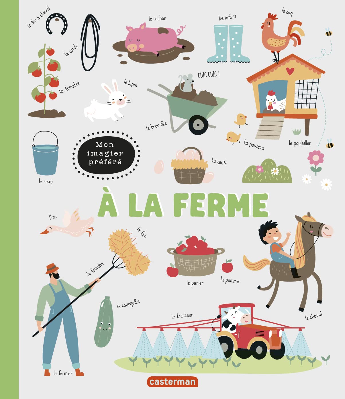 Amazon.fr - Mon imagier préféré - À la ferme - Collectif - Livres