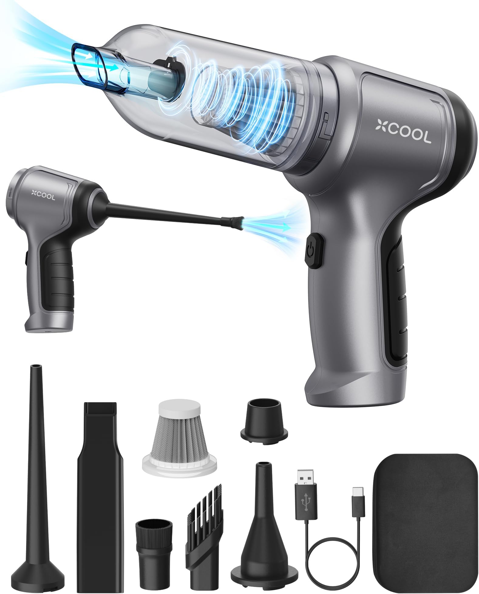 Amazon.com - hwqsad Itutn Wireless Handheld Car Vacuum Cleaner, itutn 3 ...