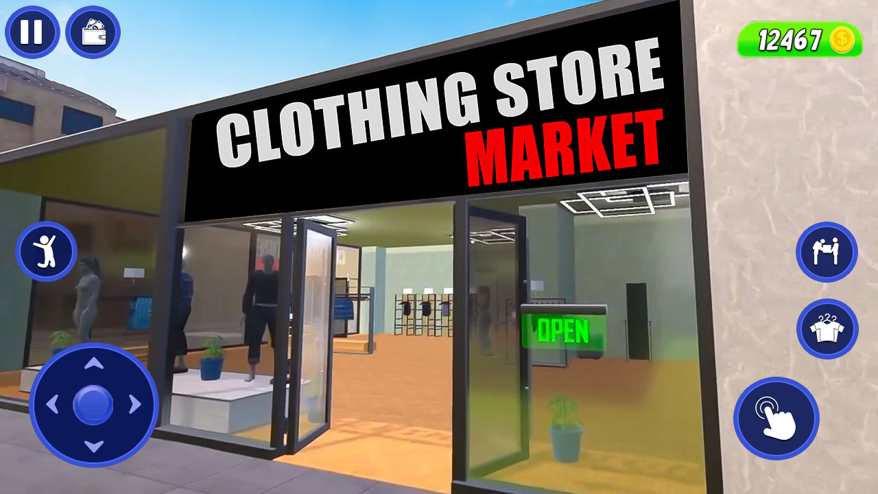 The Clothing Store Game Simulator: Design A Fashion Outlet Store 3D ...