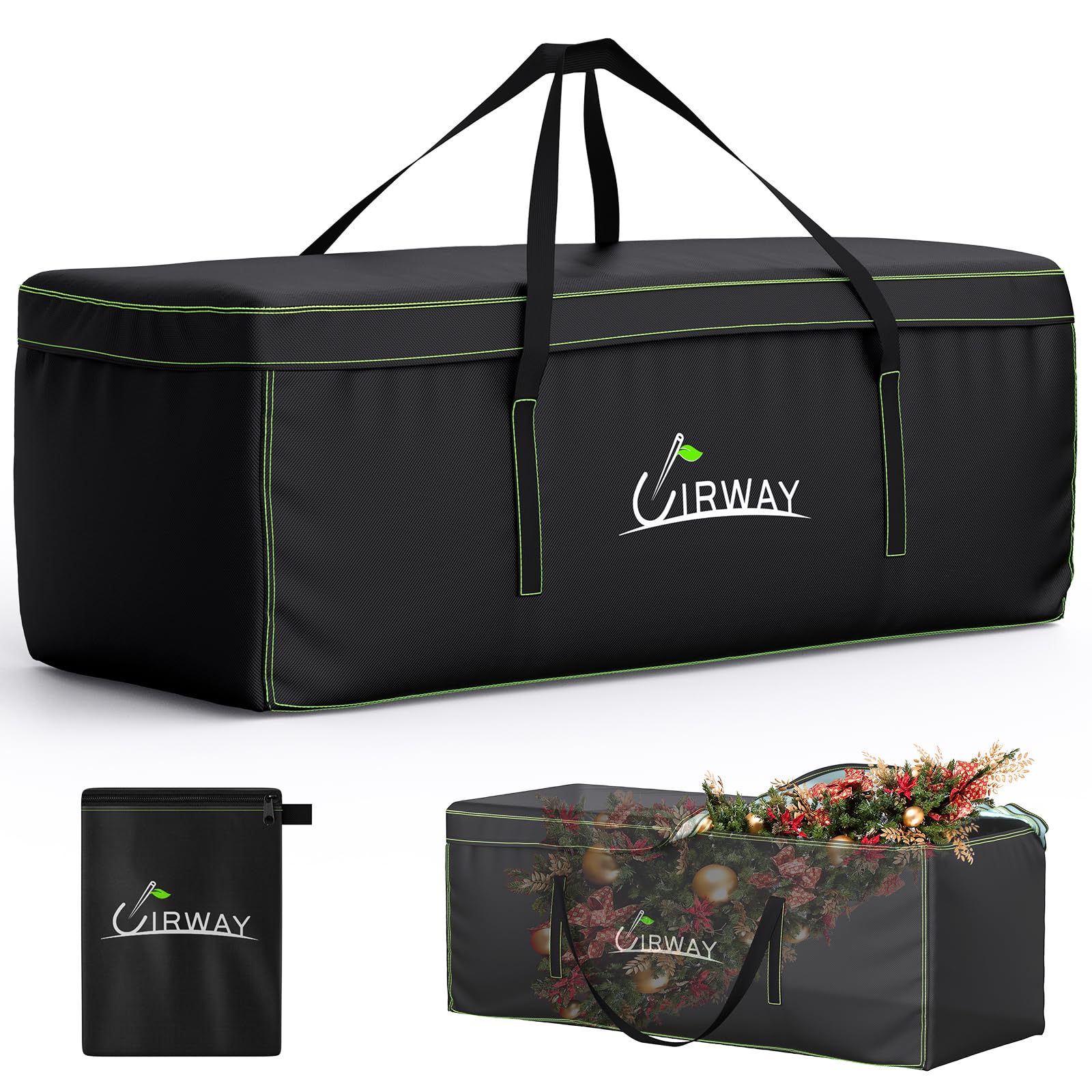 Amazon.com: UIRWAY Outdoor Cushion Storage Bag Waterproof, Patio ...