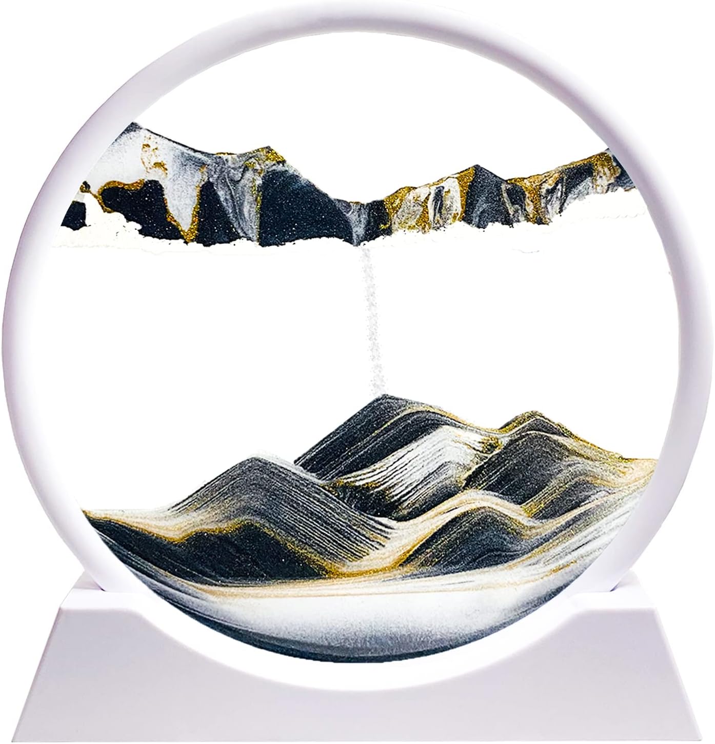 Amazon.com: HYUGF Moving Sand Art Liquid Motion, 3D Deep Sea Sandscape ...