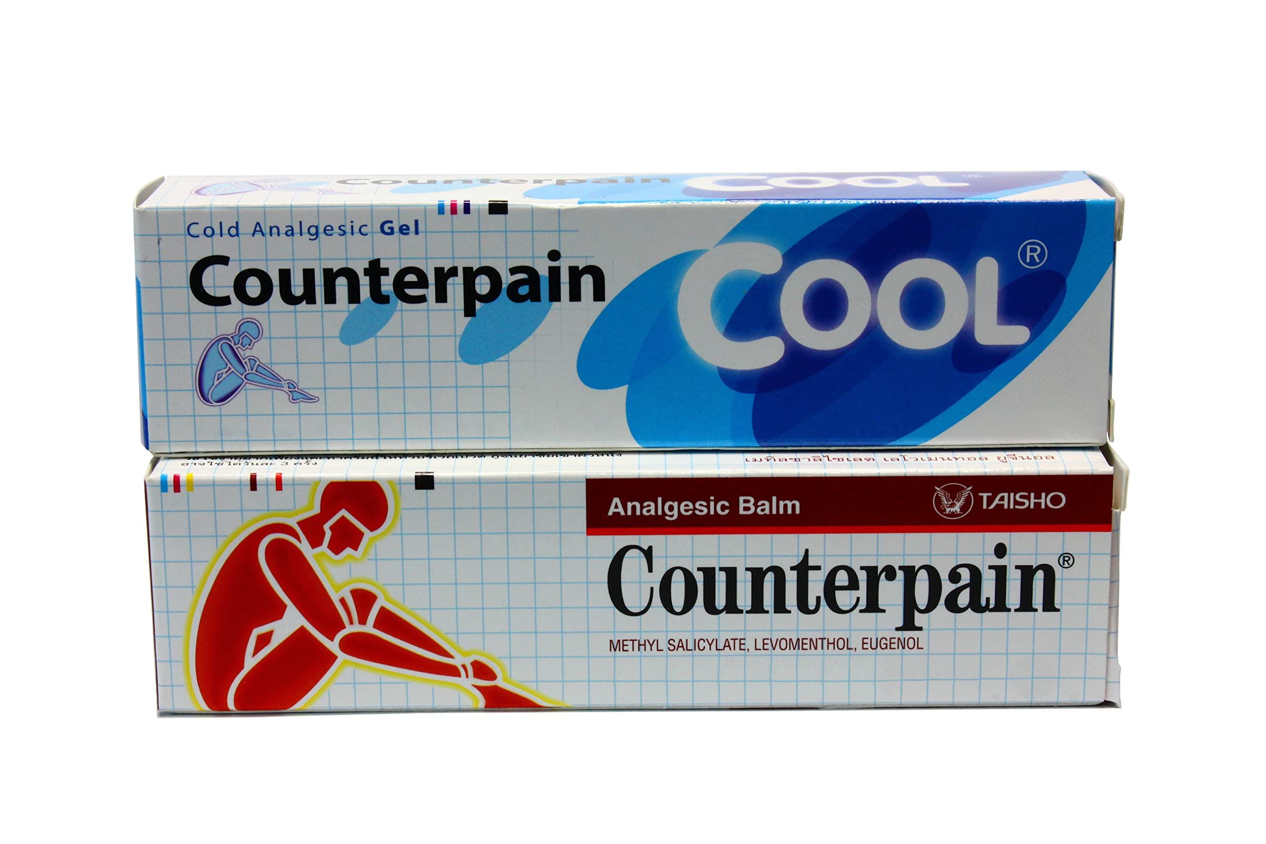 Counterpain Warm Analgesic Balm 120 Grams And Counterpain Cool ...
