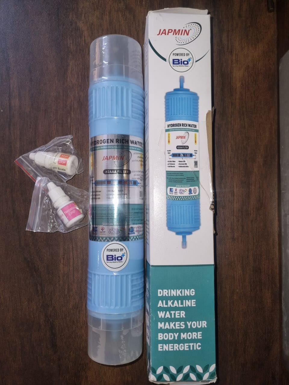 Buy Japmin H2AAA Transparent Water Filter(8 inch) - Alkaline pH Boost ...