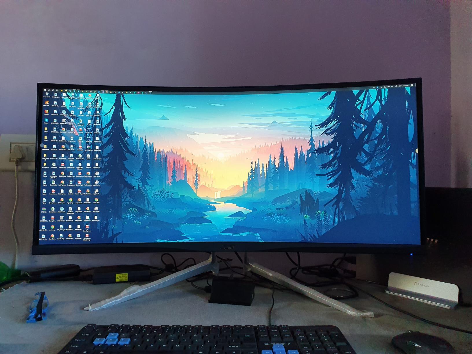 Acer XR342CK 34" Curved QHD (3440 x 1440) Monitor HDR Ready with ...