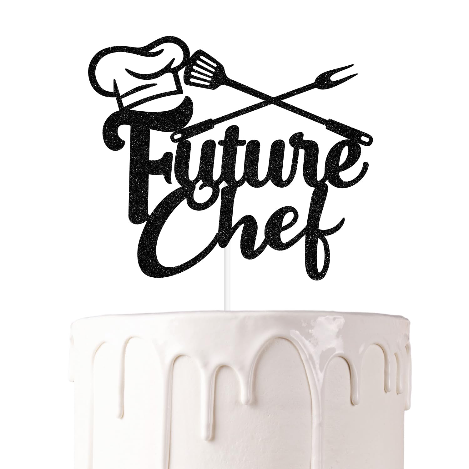 Amazon.com: Future Chef Cake Topper, Nacho Average Chef, Congrats Chef ...
