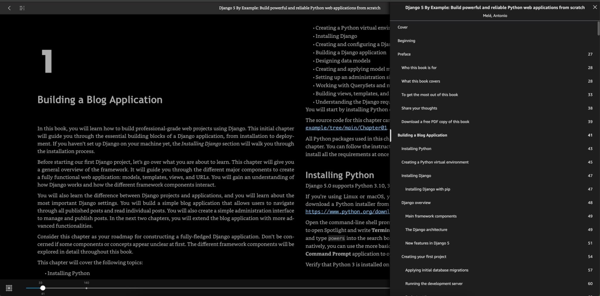 Django 5 By Example: Build powerful and reliable Python web applications from scratch : Melé ...