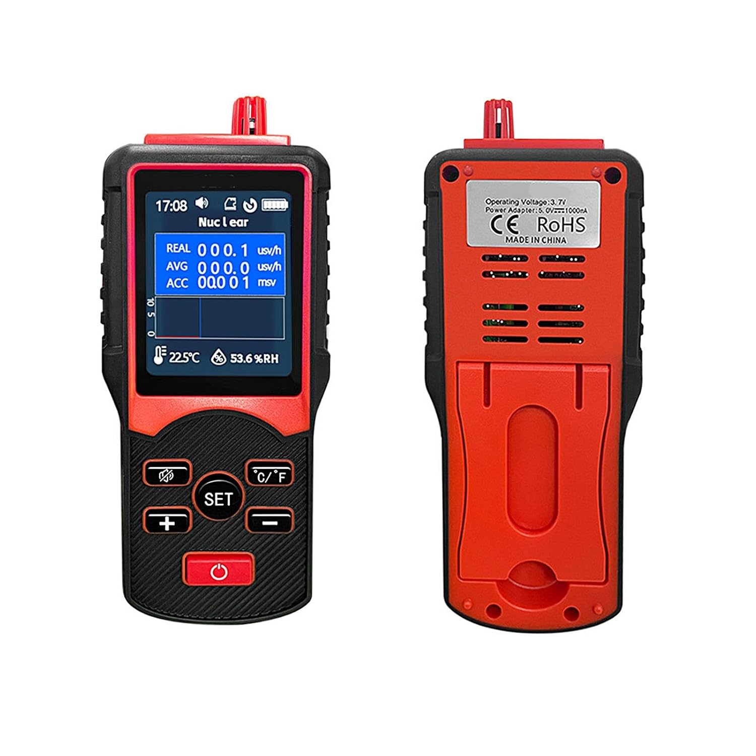 Nuclear Radiation Detector | Digital Rechargeable Electromagnetic Field ...