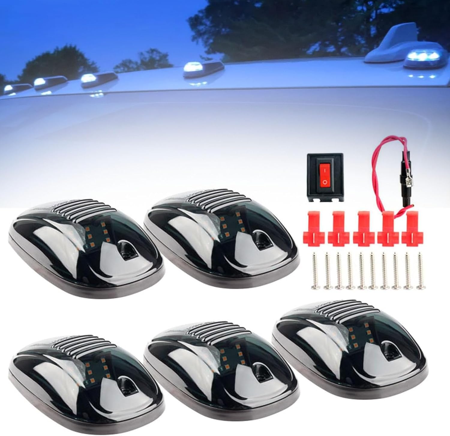 Solar Powered Cab Lights for Truck, Solar Cab Lights for Truck, Solar ...