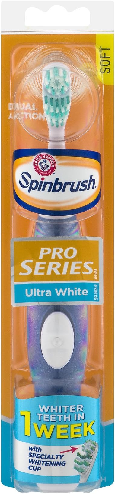 Amazon.com: Spinbrush Pro Wht Sft Size 1ct : Health & Household