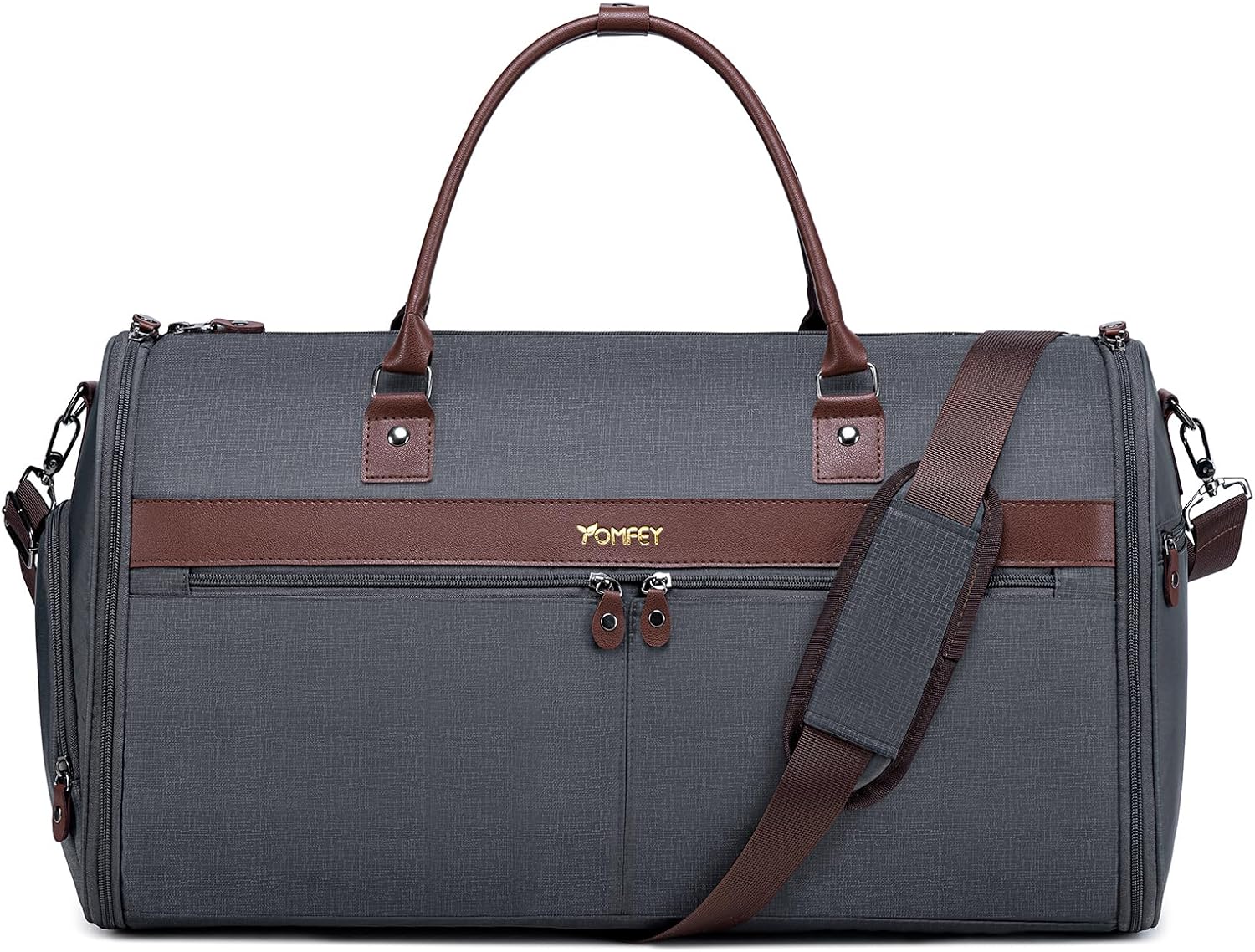 Amazon.com | Yomfey Convertible Garment Duffle Bags for Travel, Carry ...