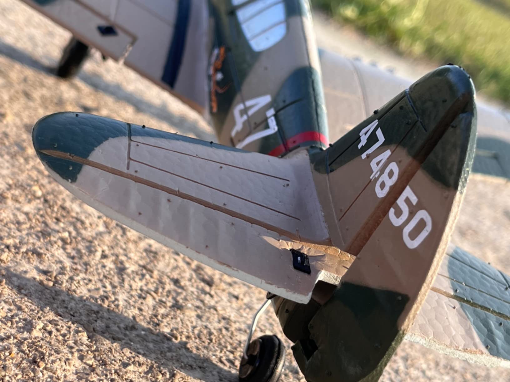 $24/mo - Finance LEAMBE RC Plane 4 Channel Remote Control Airplane - Ready to Fly P-40 Warhawk ...