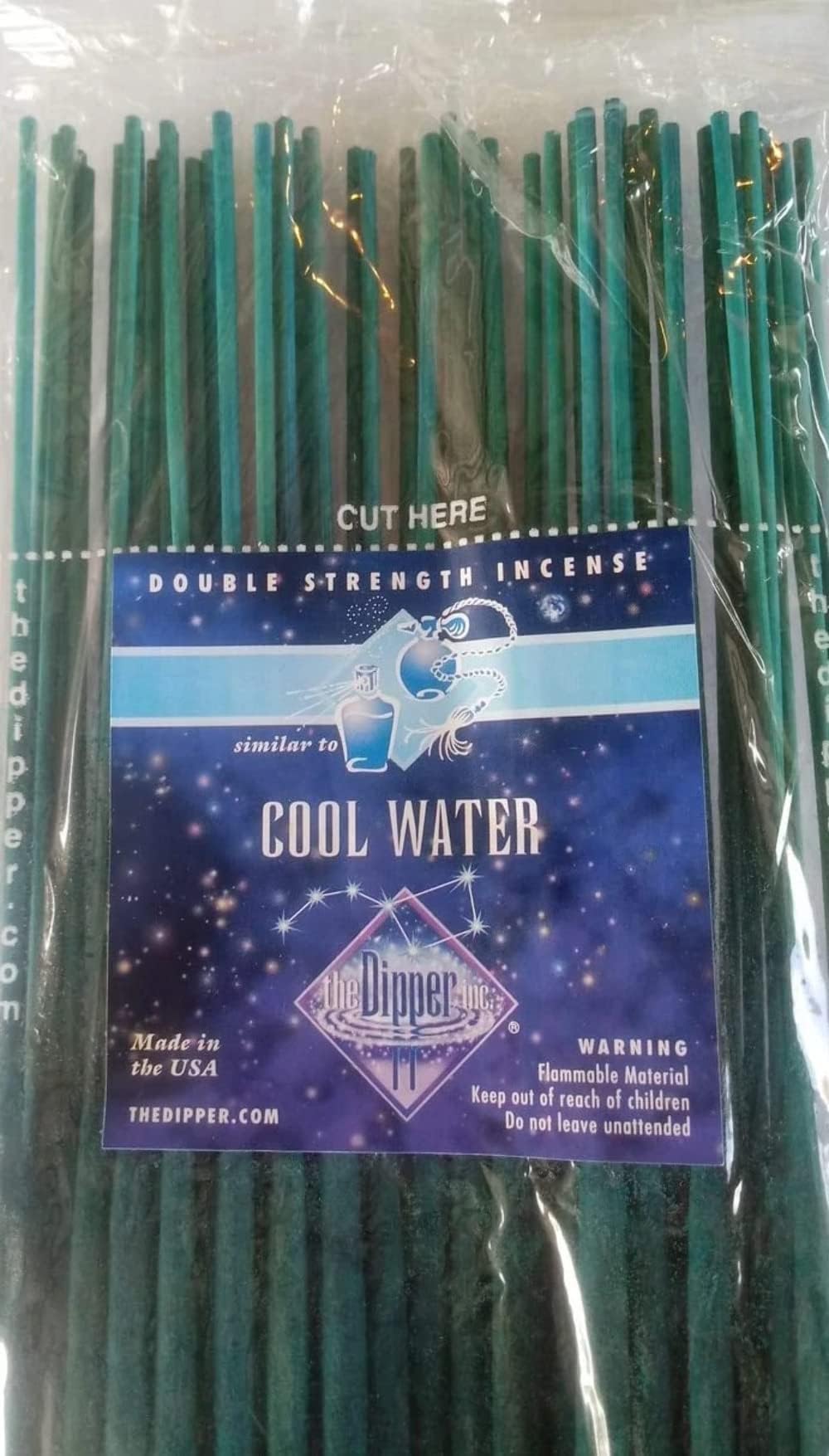 Amazon.com: The Dipper Cool Water 19 Inch Jumbo Incense Sticks - 50 ...