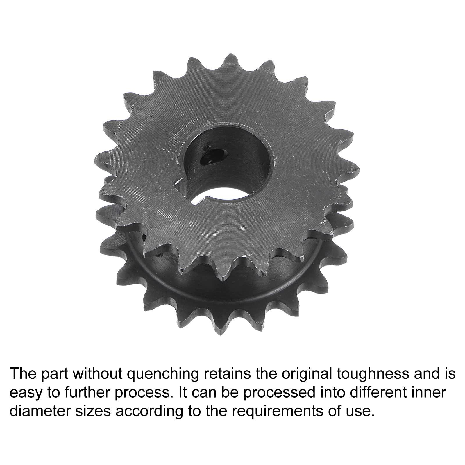Ansi 25 Sprockets Single Strand Sprocket Uxcell 25-Tooth Roller ...