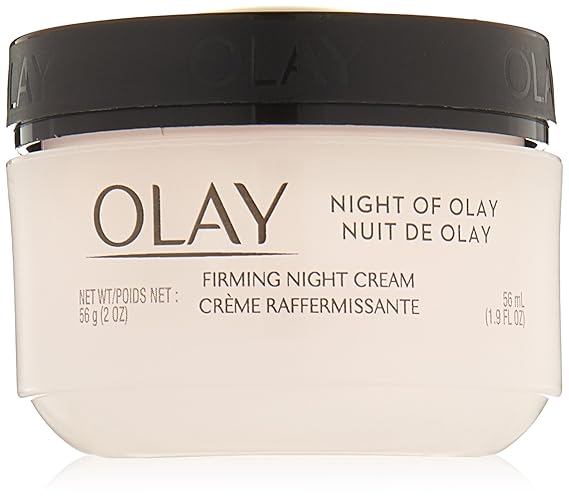 Amazon.com: OLAY Night of OLAY Firming Cream 2 oz (Pack of 2) : Beauty ...